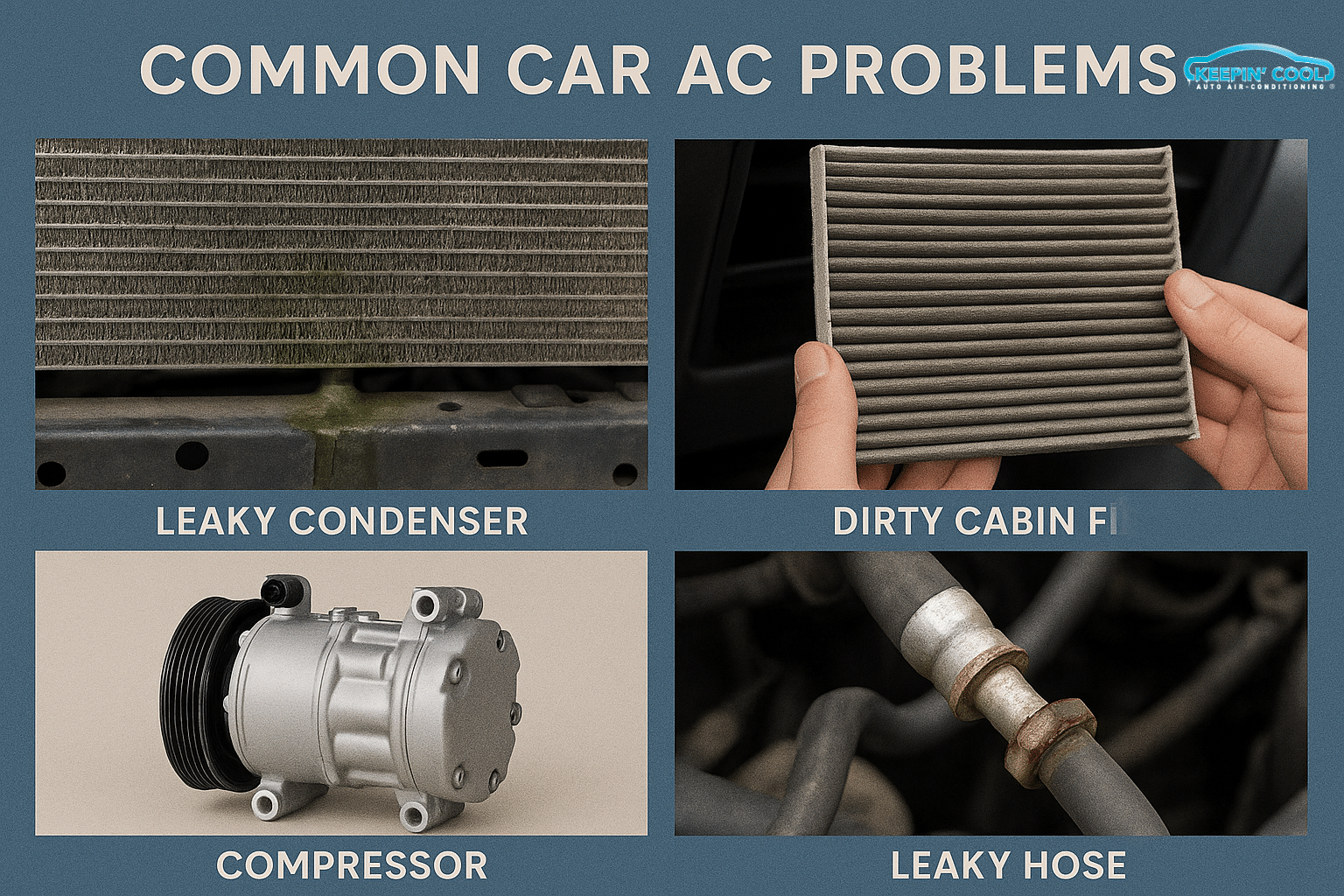 Why Car AC Fails - Keepin Cool Auto Air